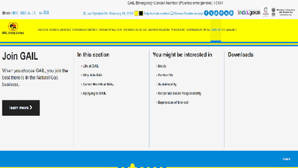 GAIL Recruitment 2025: Over 50 High-Paying Executive Trainee Vacancies ...