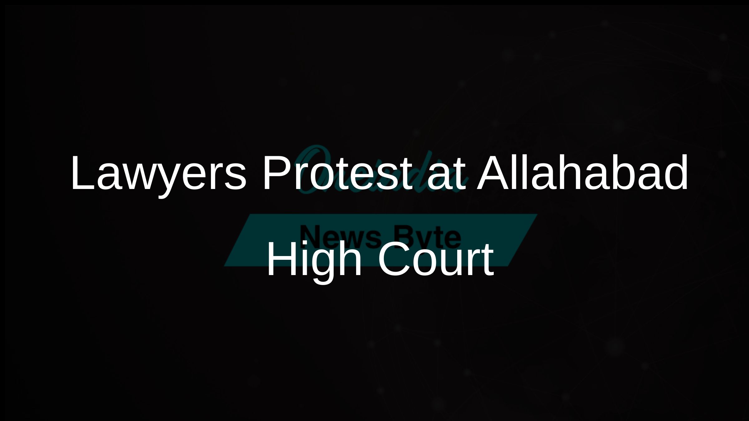 Lawyers Boycott Allahabad High Court Work Over Advocates Amendment Bill ...