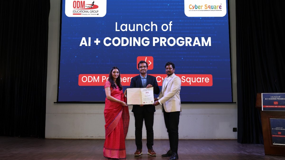 ODM Makes History: Launches Odisha's First Cyber Square Coding & AI ...