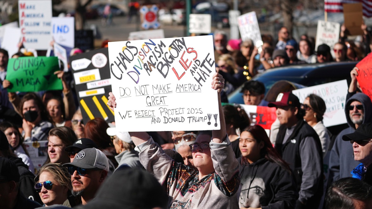 Massive Protests Break Out In Several US States Against Trump, Musk ...