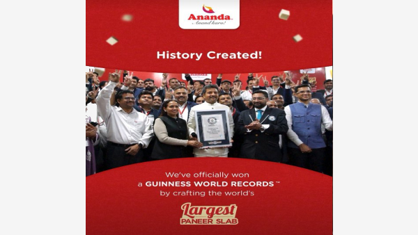 Ananda Dairy Breaks Guinness World Record With A Massive 205.4 kg ...