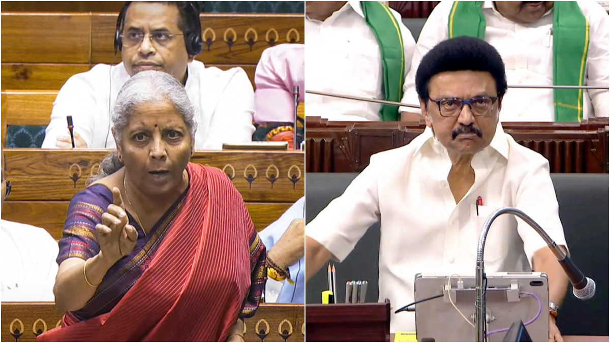 Stalin Defends Tamil Nadu’s ‘Ru’ Symbol In Budget, Says FM Sitharaman ...