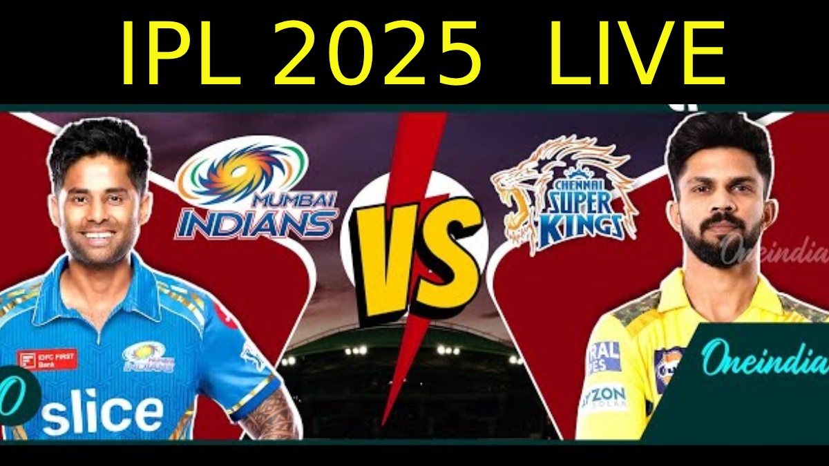 How To Watch CSK vs MI Live IPL Match TV Channel: Tamil, Telugu, Other ...
