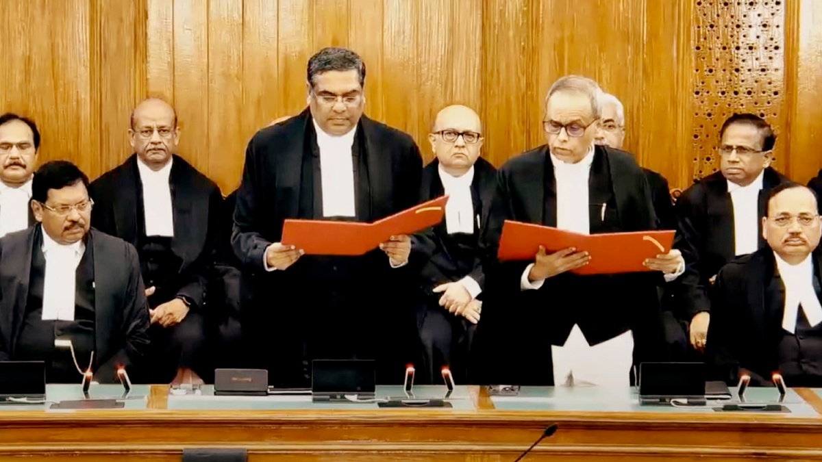 Justice Bagchi Takes Oath as SC Judge, Poised to Become Chief Justice of India in 2031 ...