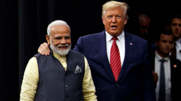 PM Reminisces How Trump Walked With Him Without Security At 'Howdy Modi ...