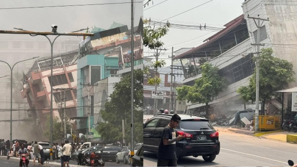 Myanmar Earthquake: First Images Out: Social Media Flooded With ...