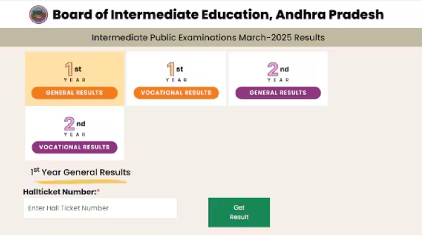 Andhra Pradesh Inter results March 2025 Out @ bieap-gov.org; Steps To Download Manabadi BIEAP ...