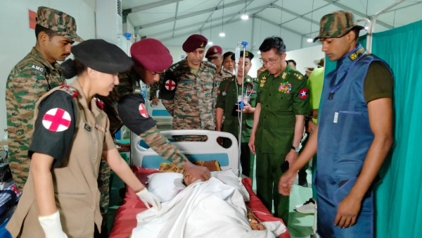 Operation Brahma: Indian Army Field Hospital in Mandalay, Provides Key ...