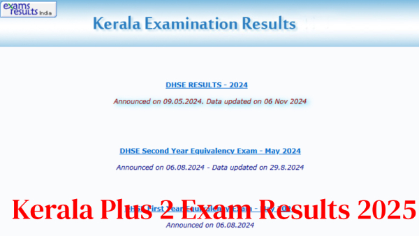 Kerala Plus 2 Results 2025: When Will DHSE Declare Class 12 (+2) Exam ...