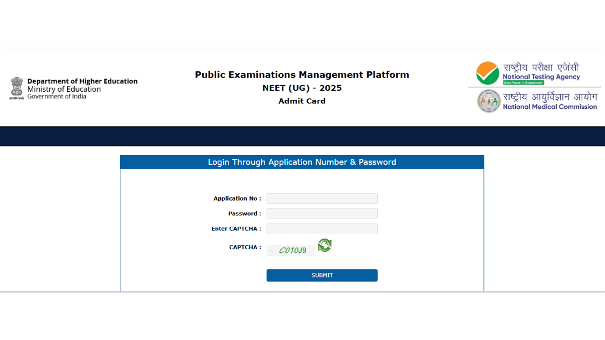 neet.nta.nic.in Shares NEET Admit Cards 2025; Step by Step Guide To ...