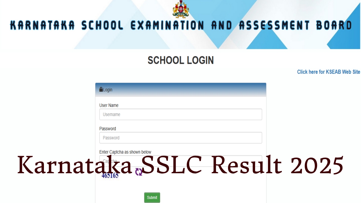 Karnataka SSLC Result 2025 On This Date: How To Check KSEAB 10th Class ...