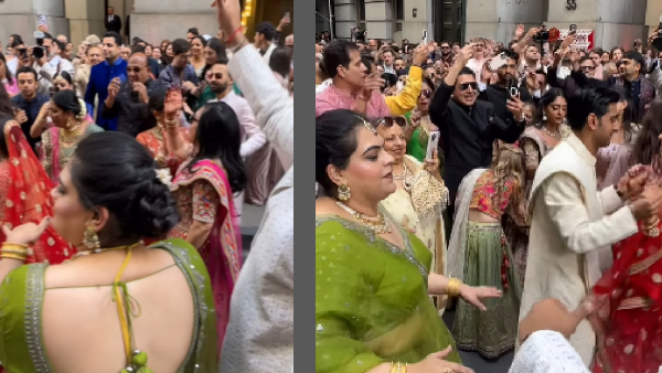 Indian Wedding On Wall Street: Viral Video Shows Baraat Dancing In ...