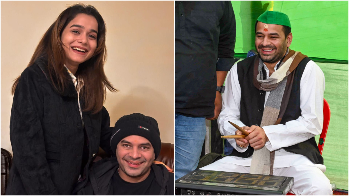Tej Pratap Yadav Issues Clarification After Pic With 'Partner Of 12 ...