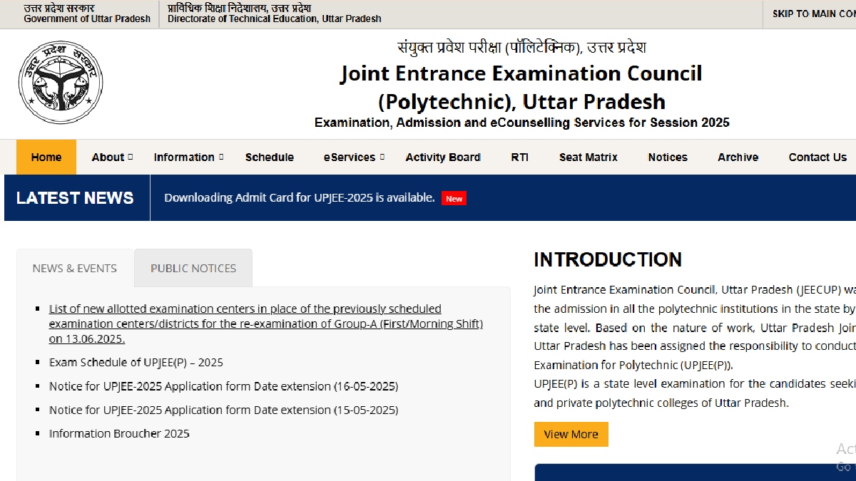 JEECUP Answer Key 2025 @ jeecup.admissions.nic.in; Check Steps To ...