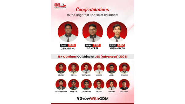 ODM Educational Group Achieves Remarkable Success In JEE (Advanced) 2025 - Oneindia News