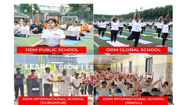 ODM Educational Group Observes 11th International Day of Yoga with Vibrant Celebrations Across ...