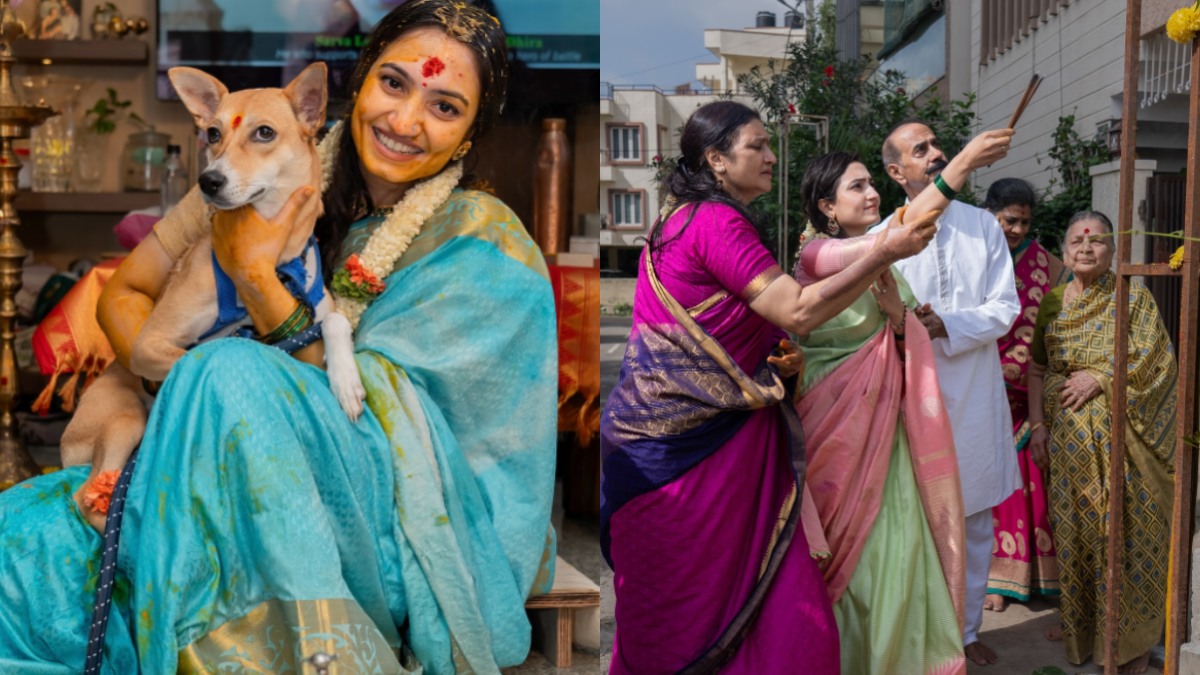 Vaishnavi Gowda Marriage: Kannada TV Actor Pre-Wedding Rituals Begins, See Haldi Pics From ...