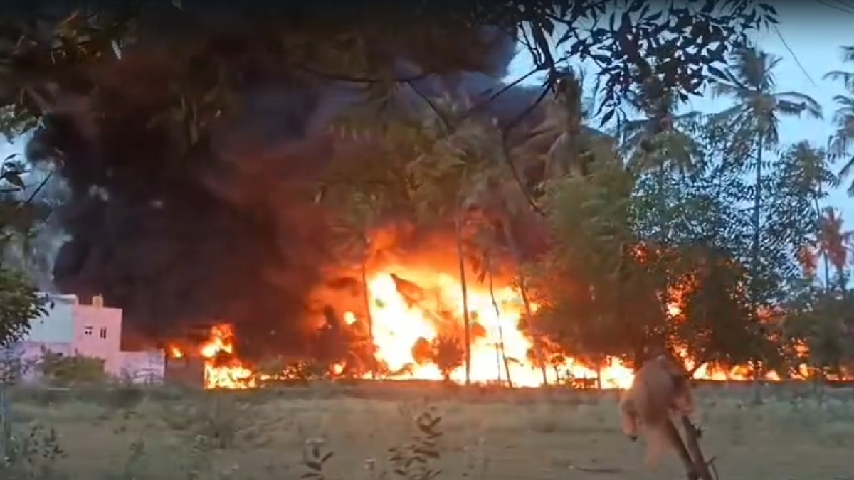 Massive Blaze On Freight Train In Tamil Nadu Halts Suburban Rail ...