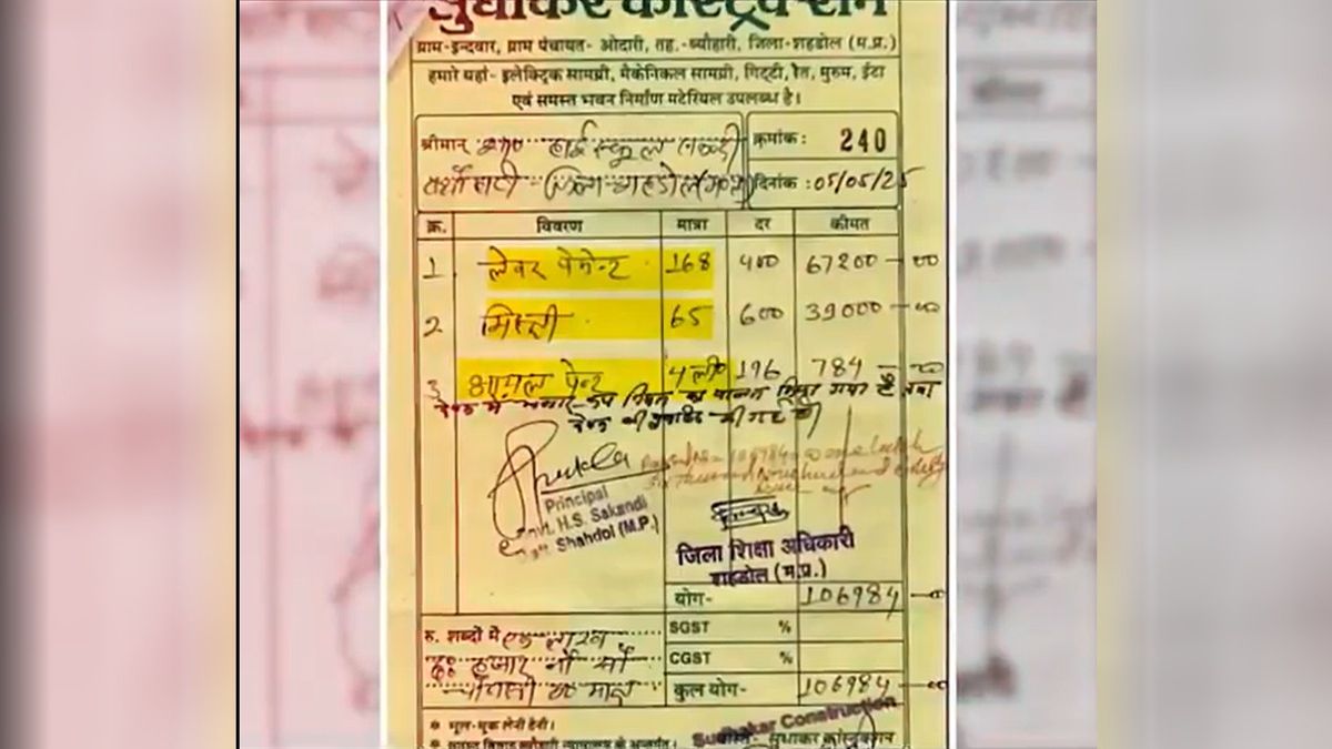 COngress Alleges Corruption In MP As Govt School Painting Project ...