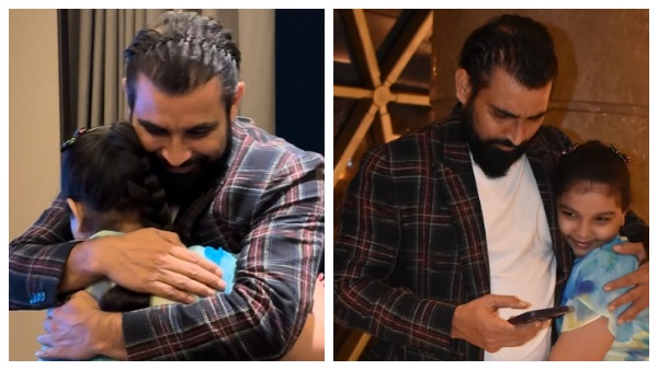 Amid Divorce Battle, Mohammed Shami Meets His Daughter Aaira - See Pics ...