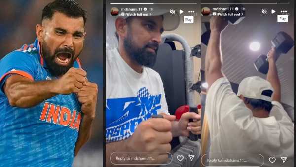 Mohammed Shami Is Preparing For A Strong Comeback, Hits The Gym Hard ...