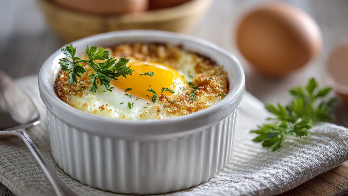Shirred Egg Recipe: A Simple and Delicious Baked Breakfast Option ...