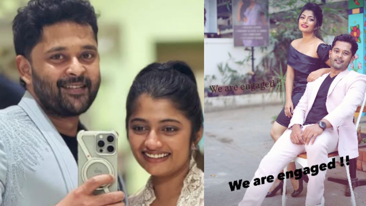 VJ Archana Ravichandran's Engagement With Arun Prasanth - See Pics & Video - Oneindia News