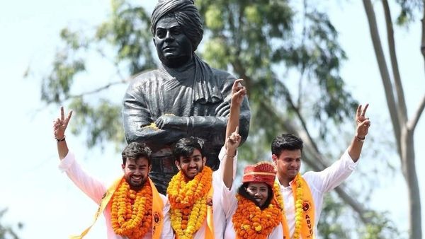 DUSU Poll Results 2025: ABVP Wins Big, Aryan Maan Elected President - Oneindia News