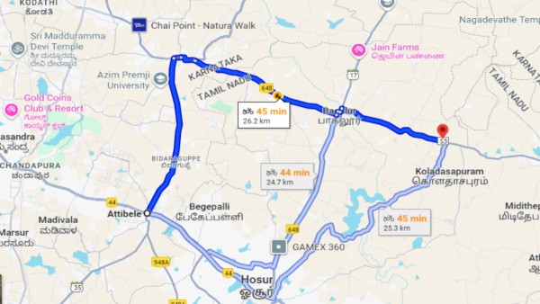 New Hosur Airport Is Just 26 KM From Bengaluru Border: Where Is The ...