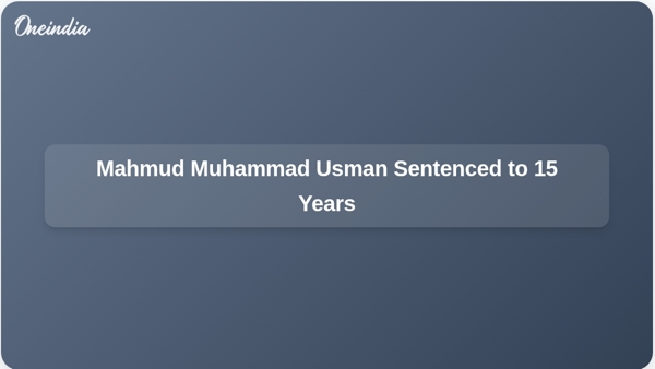 Nigeria Court Sentences Mahmud Muhammad Usman to 15 Years for Terrorism ...