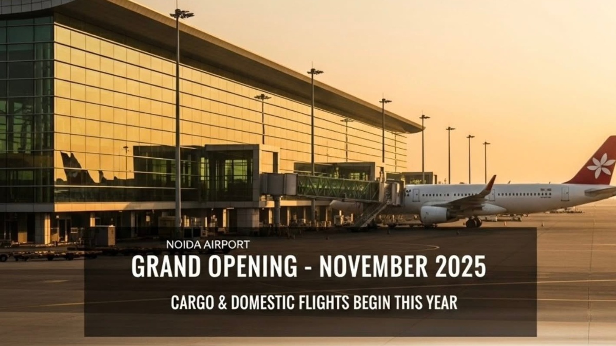 Noida's Jewar Airport Launch Date Confirmed: First Flights Begin ...