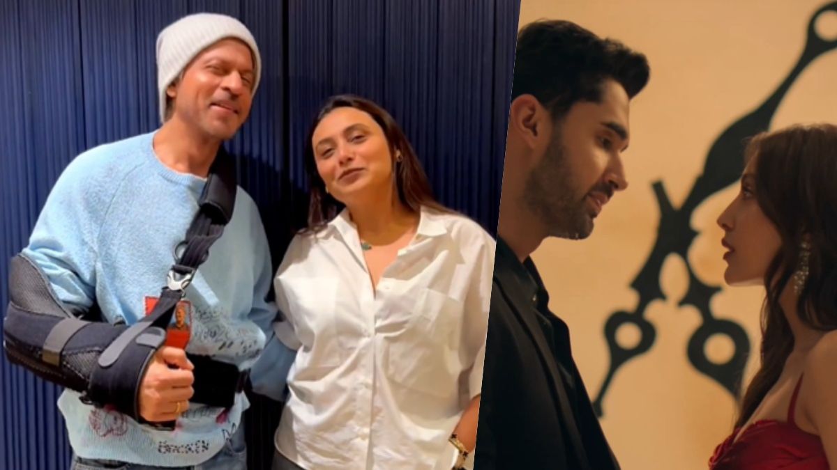 Shah Rukh Khan, Rani Mukherjee Recreate 90s Magic, Promotes Aryan Khan ...