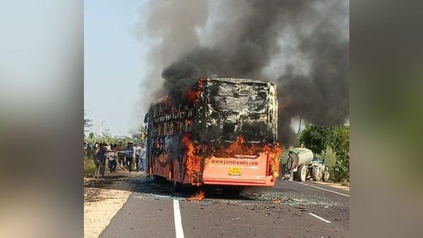 Tragic Bus Fire In Jaisalmer Results In 19 Fatalities, Investigation ...