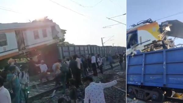Bilaspur Train Accident: First Visuals Emerge After Passenger Train Collides With Goods Train ...