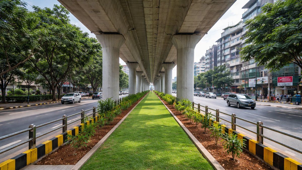Namma Metro Pink Line Clean-Up Brings Relief to Bannerghatta Road ...