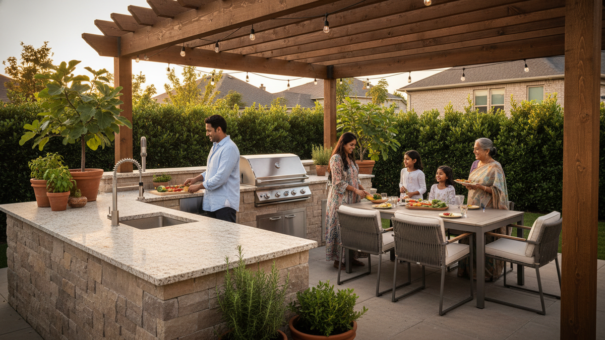 Outdoor Cooking Backyard Kitchen Setup Guide for Beginners - Oneindia News