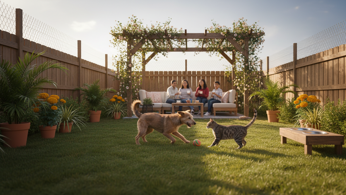 Pet Friendly Backyard India: Creating a Safe Space for Your Furry ...