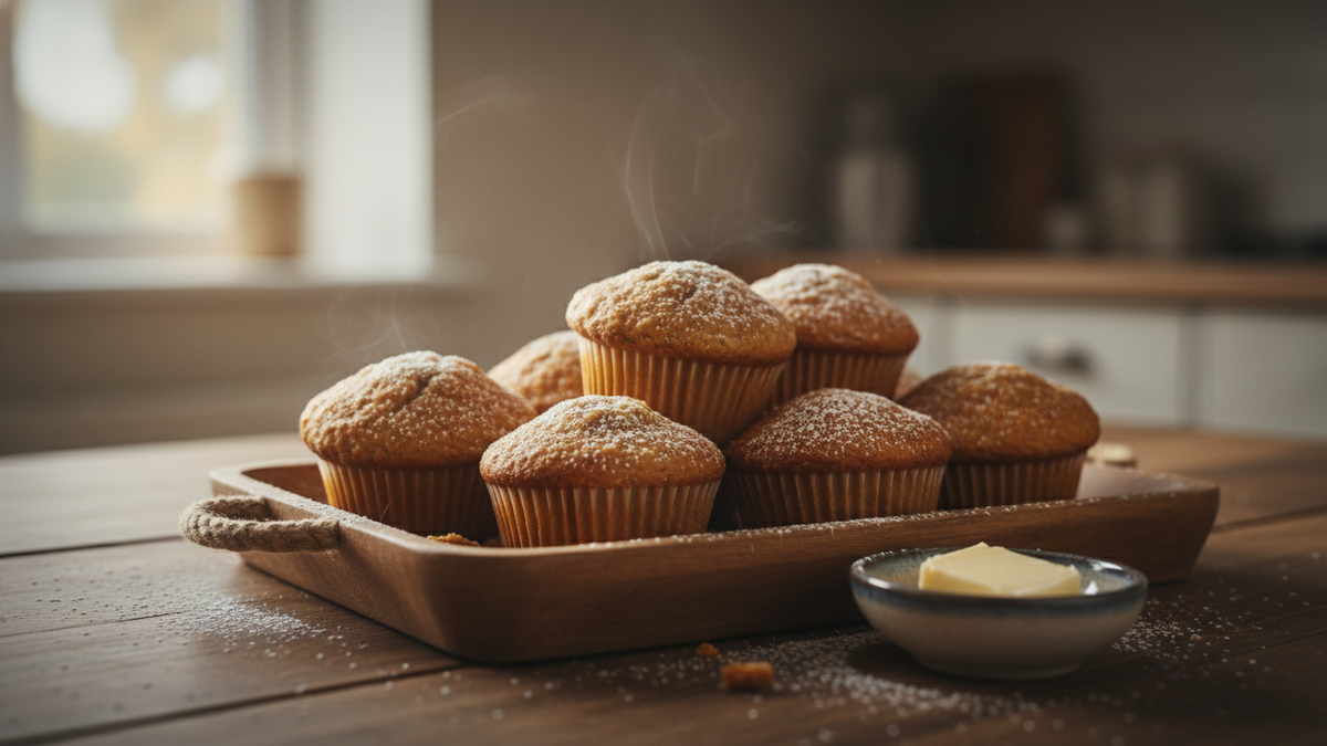 Bran Muffins Recipe With Wheat Bran And Buttermilk For a Nutritious ...