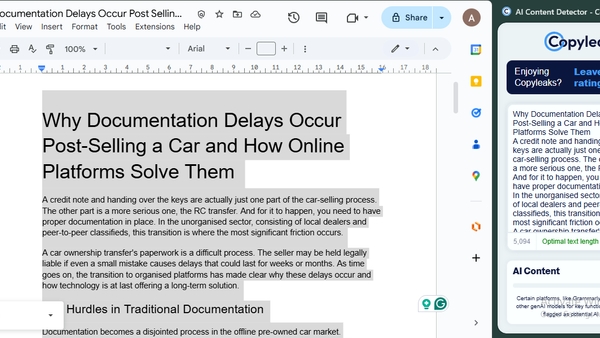 Understanding Documentation Delays In Car Sales And Solutions From ...