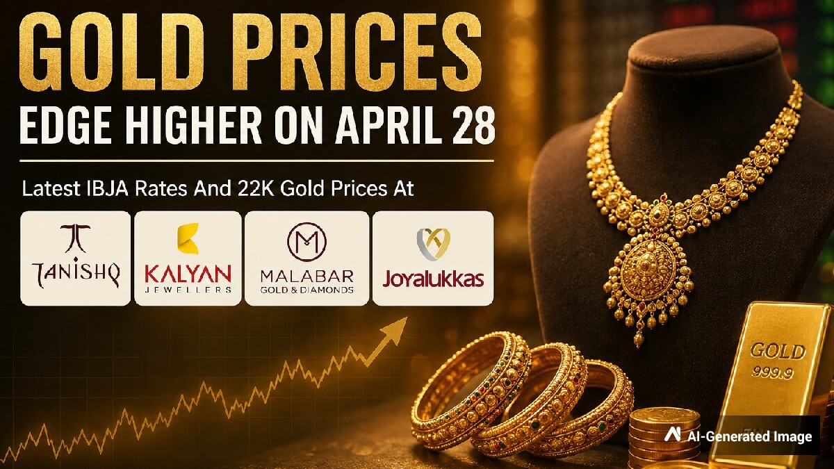 Gold Rate Today (28 April 2026): Latest IBJA Rates Rise As Tanishq ...