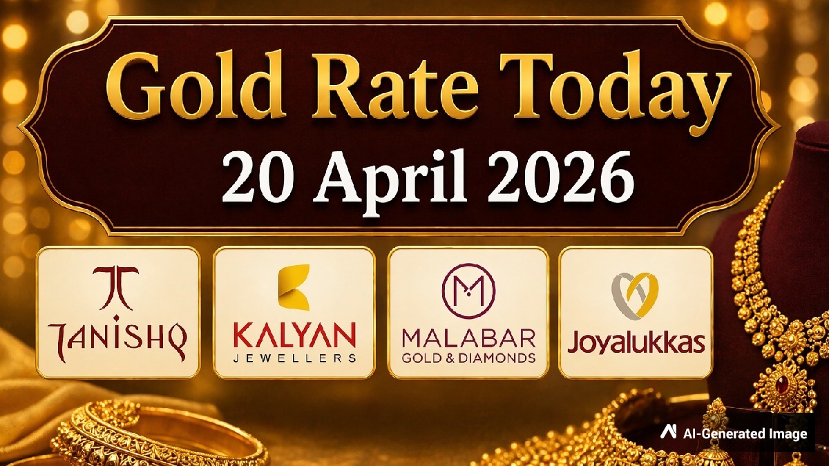 Gold Rate Today (20 April 2026): Latest IBJA Rates Ease; Tanishq ...