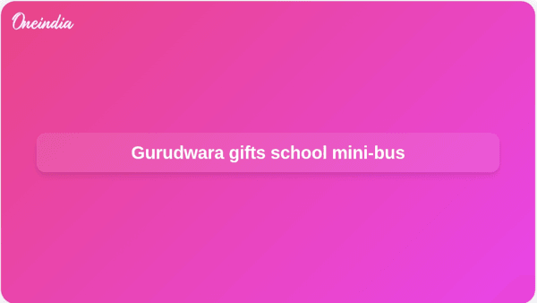 Johannesburg Gurudwara donation: mini-bus boosts safe school transport ...
