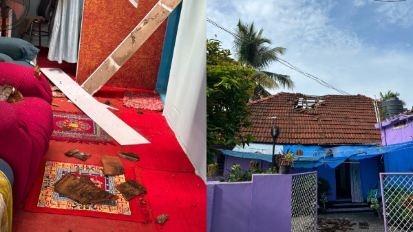 House Damaged By Winds From Low-Flying Aircraft Near Kochi Airport ...