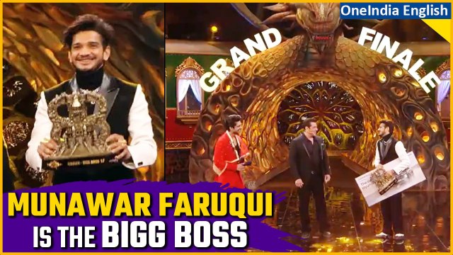Munawar Faruqui Wins Bigg Boss 17 Abhishek Kumar Mannara Chopra Named