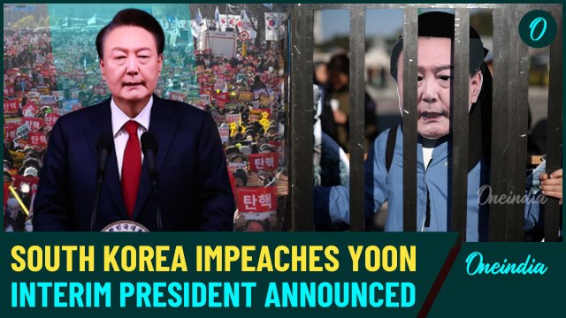 South Korean President Yoon Impeached After Martial Law Attempt - Oneindia
