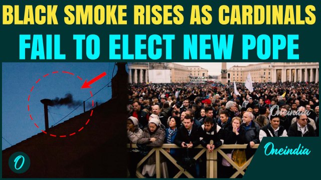 No Pope Elected on First Day of Vatican Conclave Voting - Oneindia