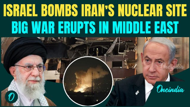 BIG: Israel Launches Surprise Airstrikes on Iran’s Nuclear Facility ...