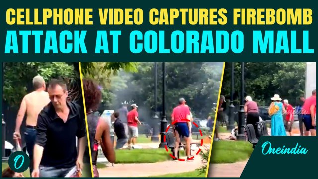 Flames & Firebombs: Cellphone Captures Terror at Pro-Israel Colorado ...