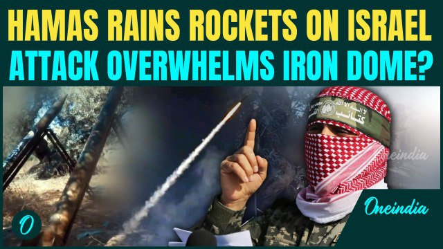 SHOCKING FOOTAGE: Al-Quds Fighters RAIN ROCKETS On Israel | Hamas Air ...