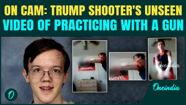 VIDEO: Trump ASSASSIN Caught Dry-Firing in Bedroom | Chilling Clips Of ...